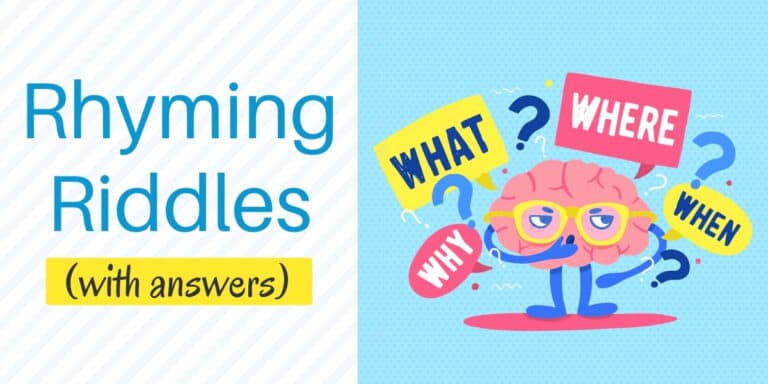 30 Fun Rhyming Riddles With Answers | EverythingMom