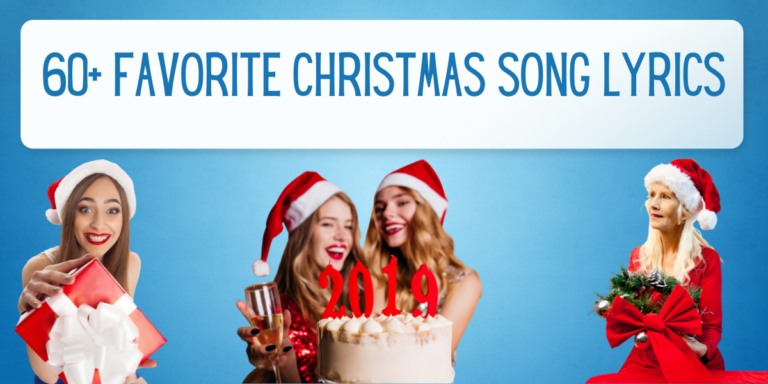 60+ Favorite Christmas Song Lyrics – EverythingMom
