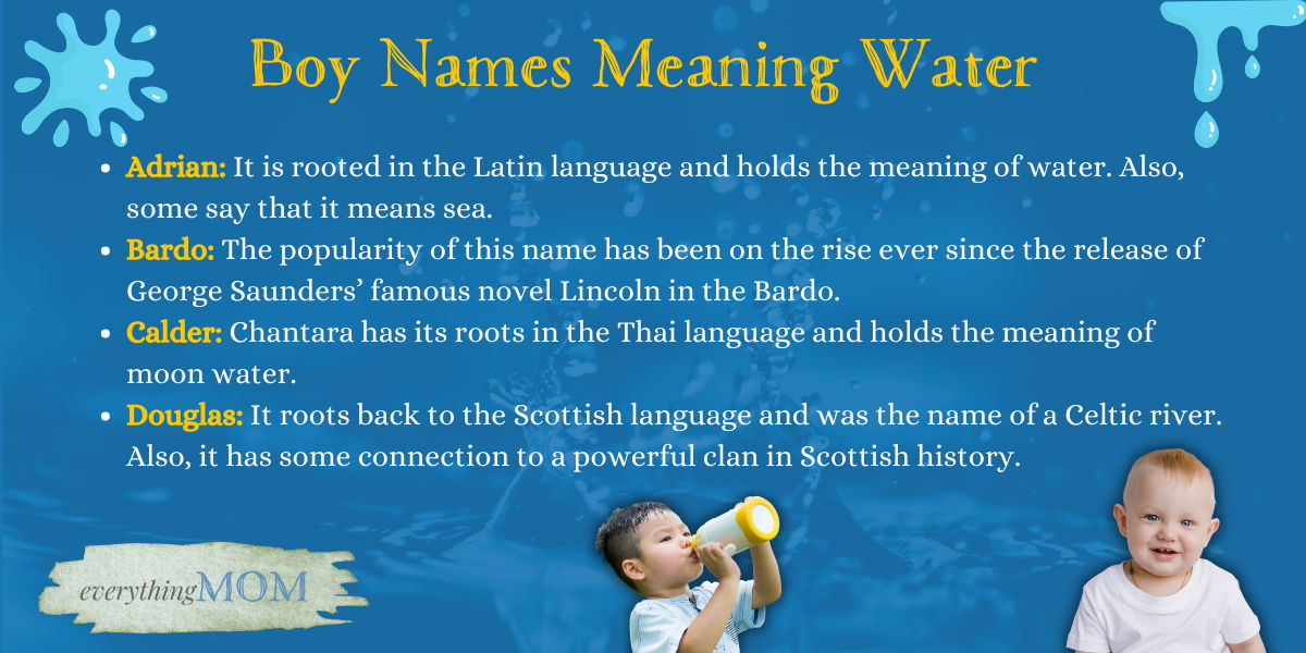43 Water Themed Names For Your Precious Baby EverythingMom 43 Water Themed Names For Your Precious Baby EverythingMom