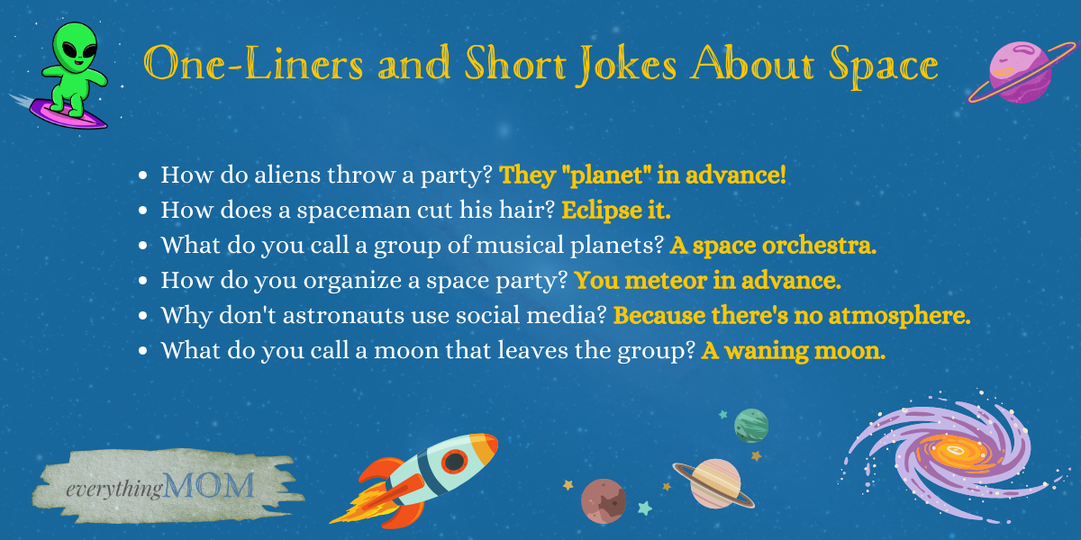 200 Funny Space Jokes For Kids That Are Out Of This World 200 Funny Space Jokes For Kids That Are Out Of This World