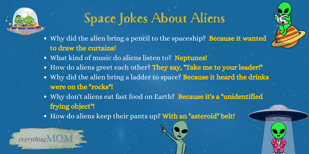 200+ Funny Space Jokes for Kids That Are Out of This World!