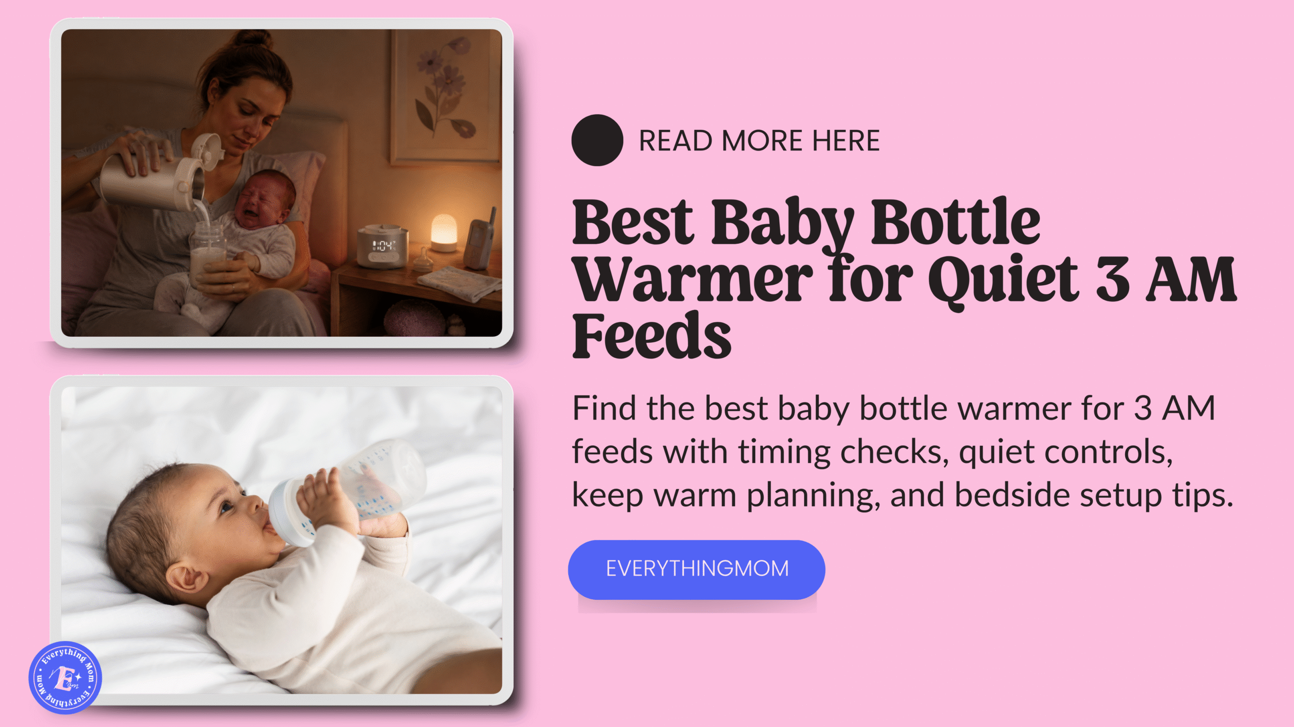 Best Baby Bottle Warmer for Quiet 3 AM Feeds